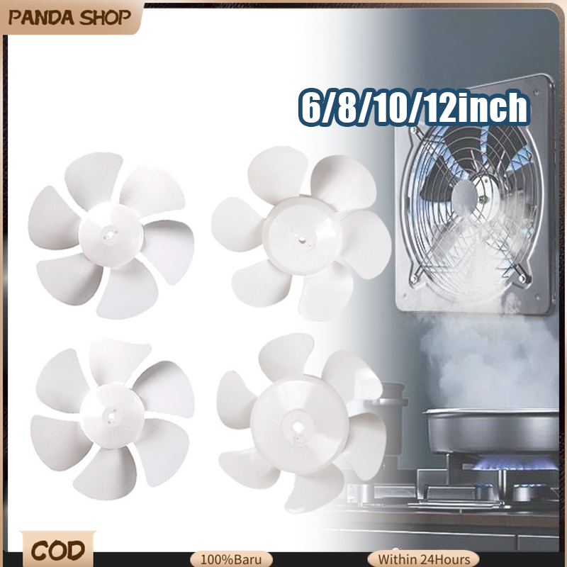 6/8/10/12inch Exhaust Fan Blade 6 Blades Electric Fan Blade Exhaust Fan ...
