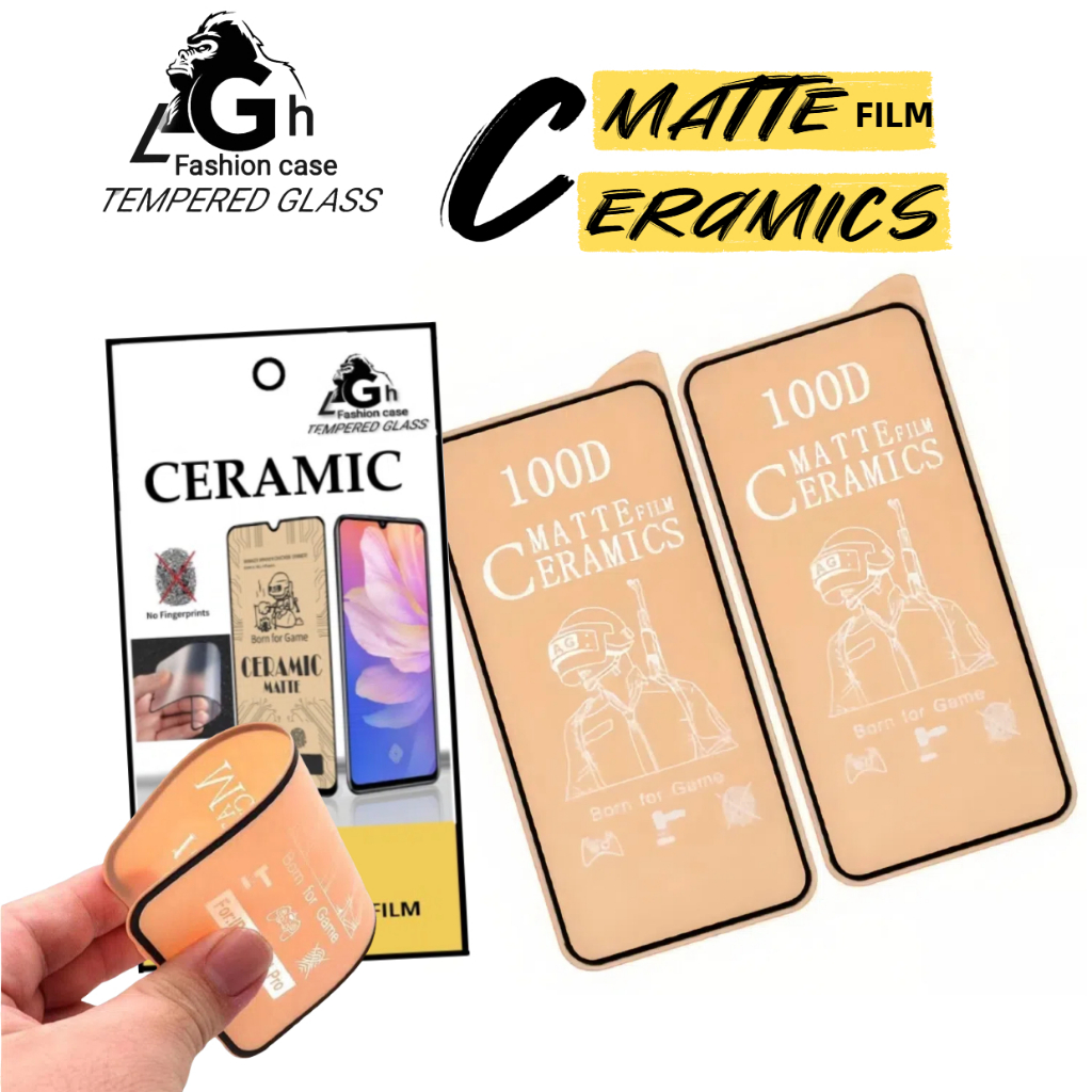 Ceramic Matte Tempered Glass for Samsung A10S A03 A02 A04 A12 A11 A13 ...