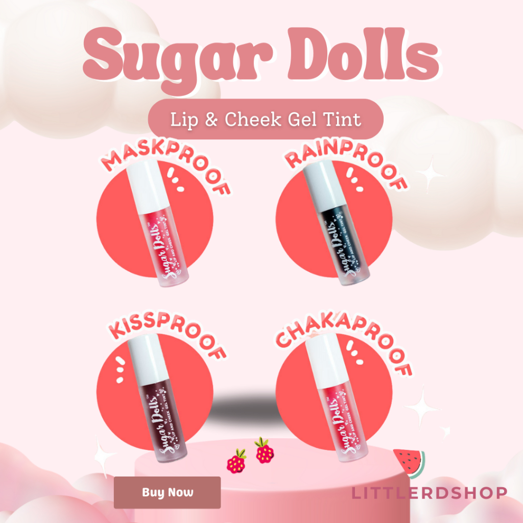 Sugar Dolls Lip & Cheek Gel Tint (New Packaging) | Shopee Philippines