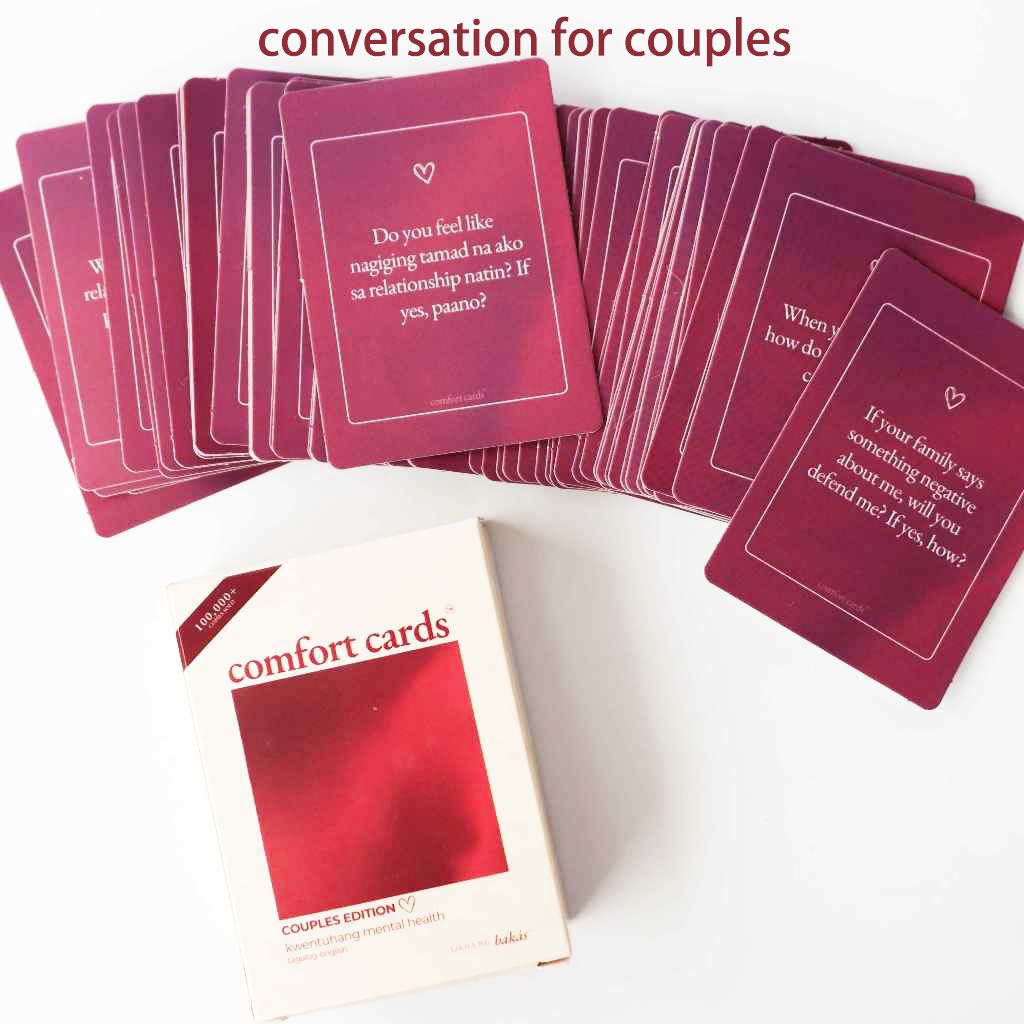 Comfort Cards (Couples Edition): Kwentuhang Mental Health Self-Help ...