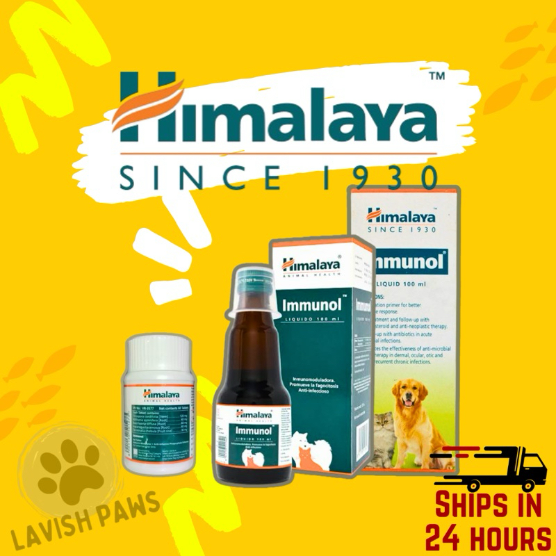 Himalaya Immunol Liquid 100ml / Himalaya Immunol Syrup/ Immunol Tablet ...