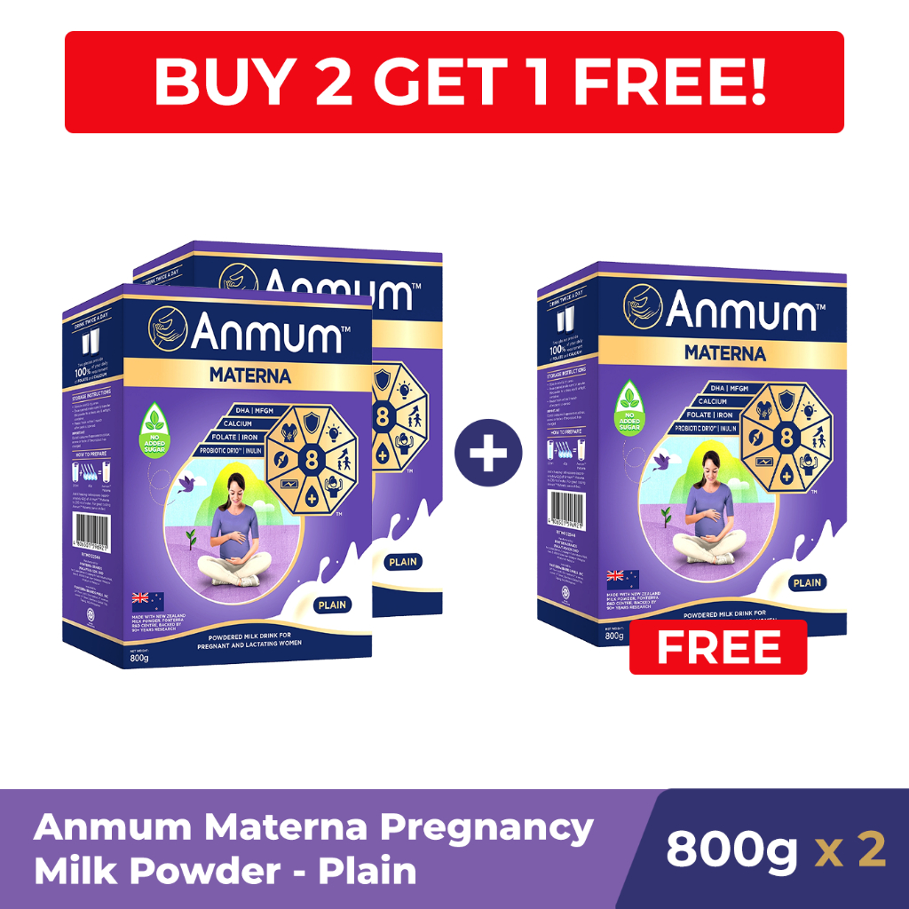 [B2G1] Anmum Materna Pregnancy Milk Powder Plain 800G | Shopee Philippines