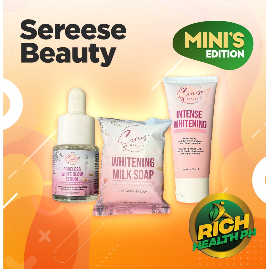 Sereese Beauty MINI'S EDITION ( LOTION50mL - SERUM15mL - SOAP70g ...