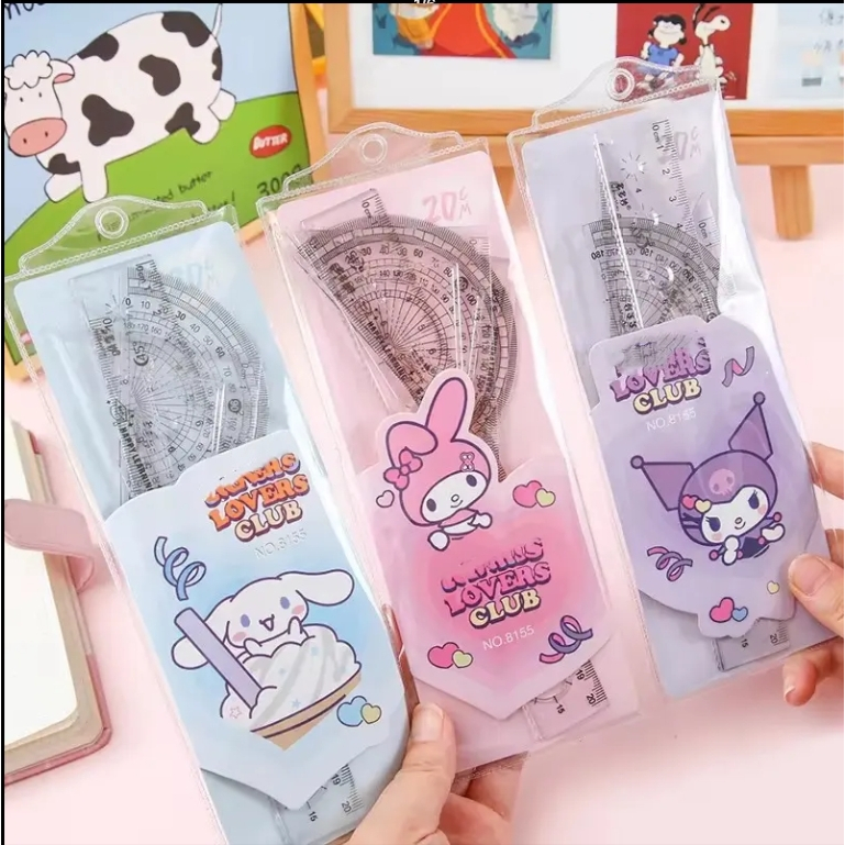 KST Kawaii Anime Kt Melody KUROMI School Supplies Ruler Triangular ...