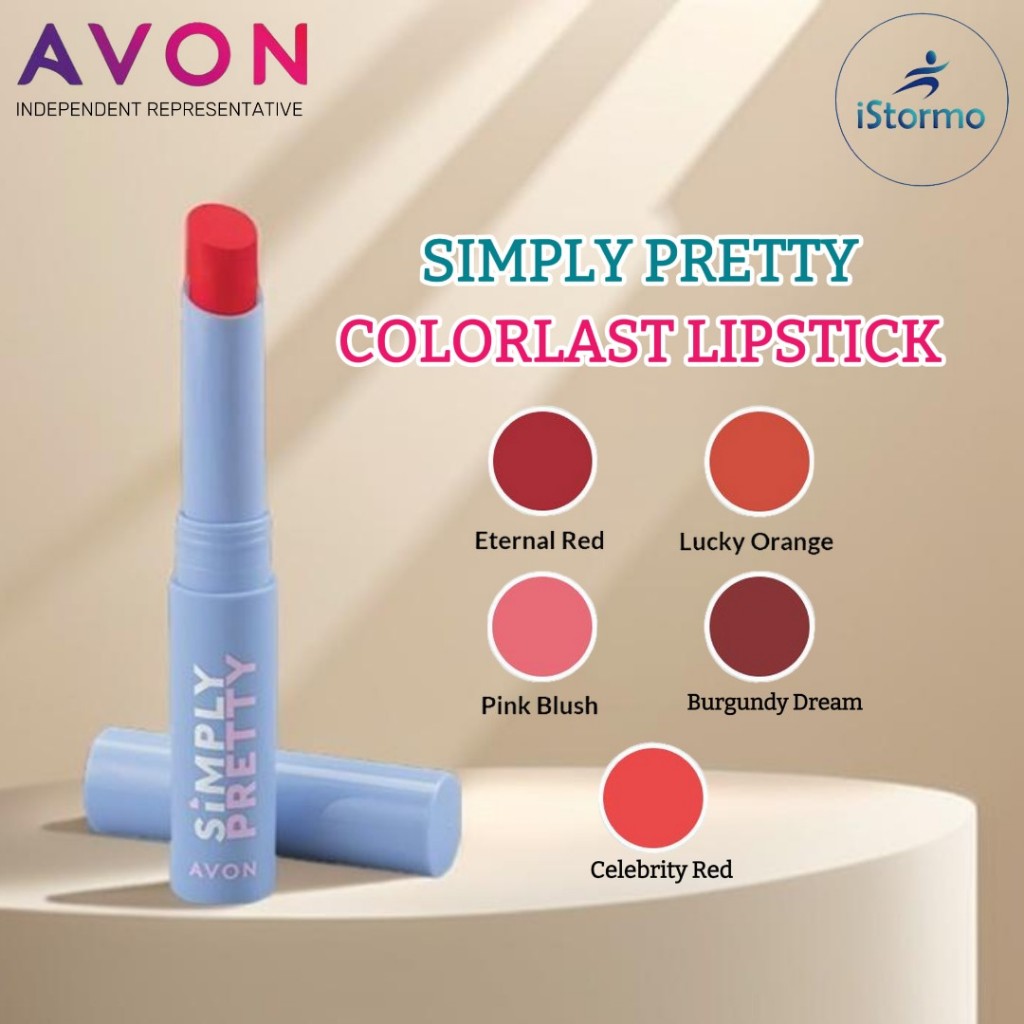 AVON Simply Pretty Colorlast lipstick | Shopee Philippines