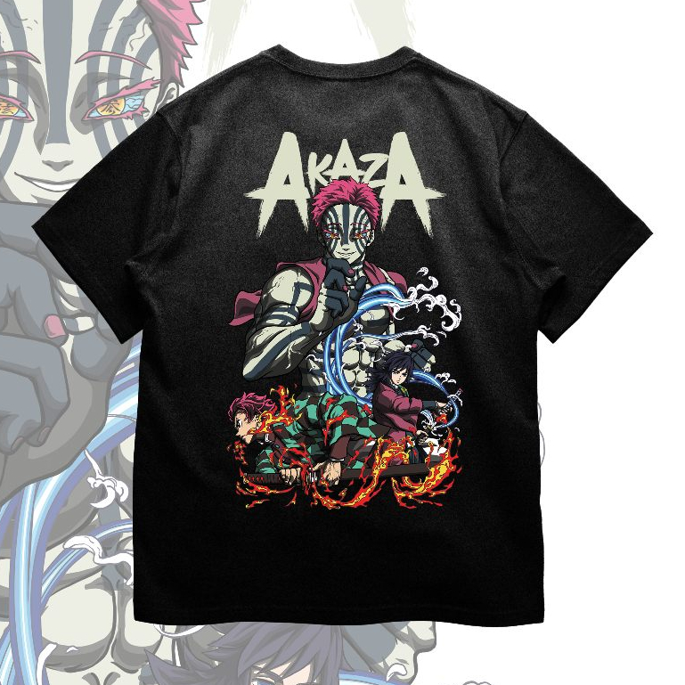 Akaza Demon Slayer Anime Streetwear | Shopee Philippines