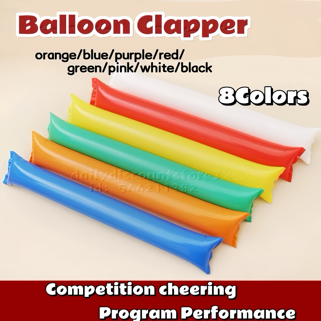 2PCS Balloon Clapper Cheer Pong Pong Balloon Party Balloon Balloon ...
