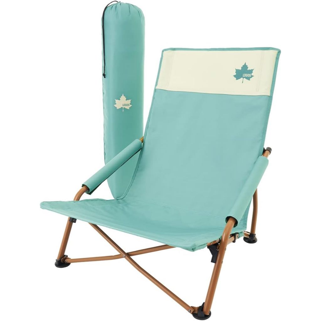 LOGOS Life Agura Chair–Colorful Folding Outdoor Chair (Japan Limited ...