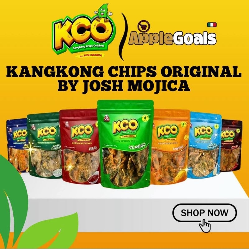 KANGKONG CHIPS ORIGINAL by Josh Mojica KCO Water Spinach Chips Cheddar ...