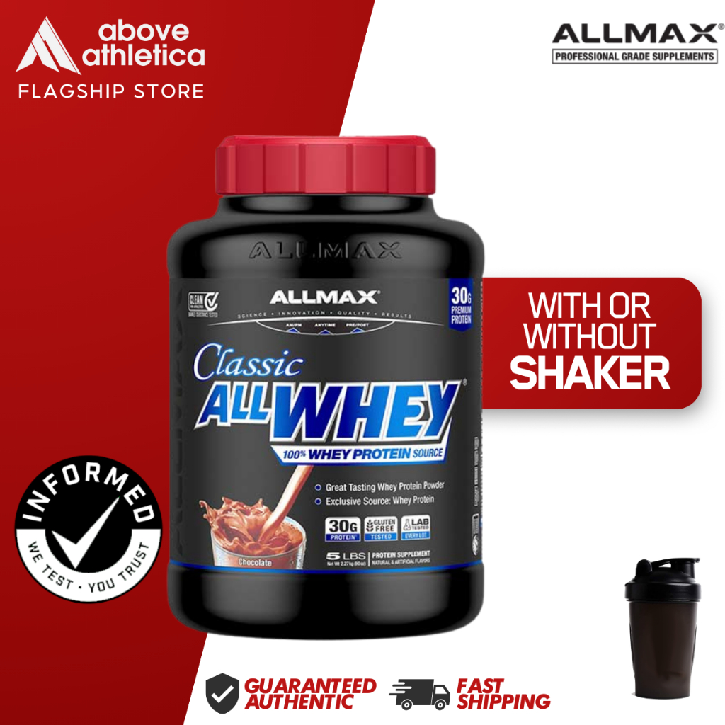 Allmax Nutrition Classic All Whey Protein Powder - 5lbs | Shopee ...