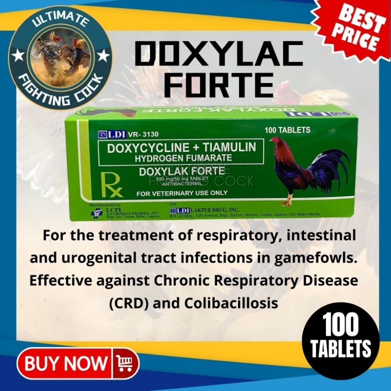 DOXYLAK FORTE 100 TABLETS (SOLD PER BOX) | Shopee Philippines