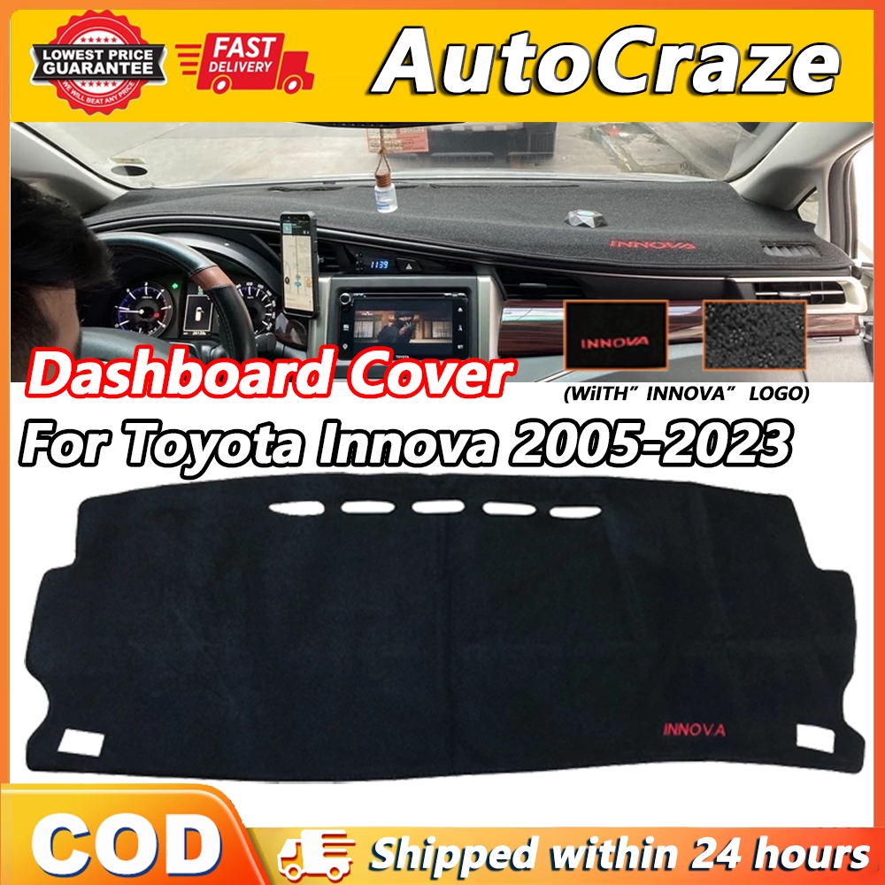 Dashboard Cover for Toyota Innova 2005 to 2023 Dash board High Quality ...
