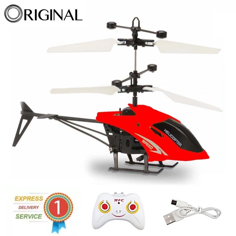 RC Helicopter Infrared Sensor Remote Control Toys Induction Aircraft ...