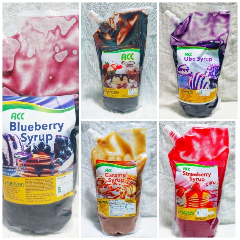 𝗔𝗖𝗖 𝗦𝗬𝗥𝗨𝗣𝗦 1𝗞𝗚 | 10 𝗙𝗟𝗔𝗩𝗢𝗥𝗦 CHOCOLATE SYRUP, CARAMEL, STRAWBERRY, UBE ...