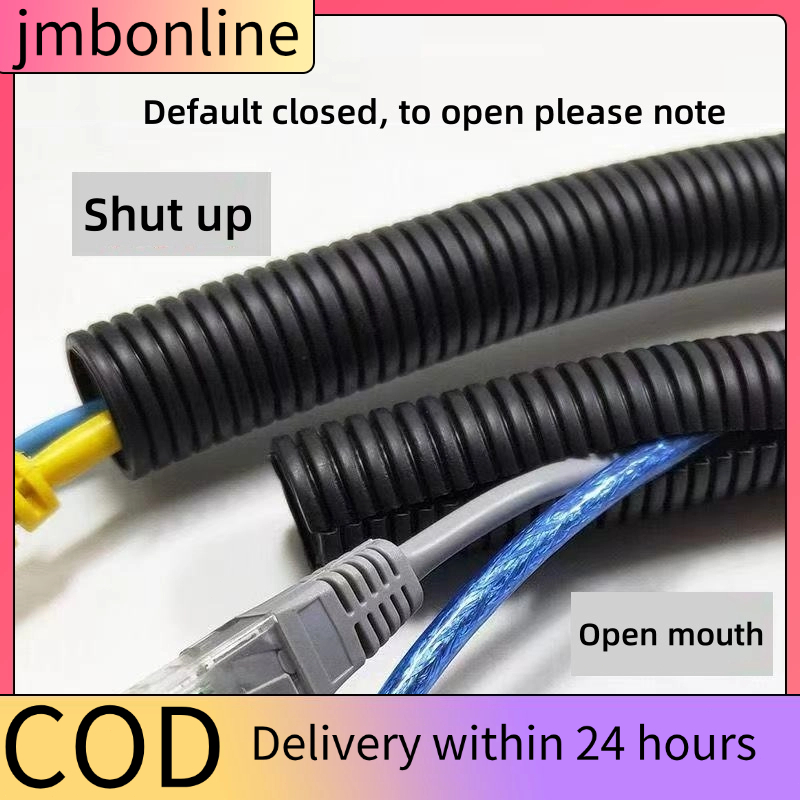 5M/10M Insulation Corrugated tube pipe PP wire harness casing Cable ...