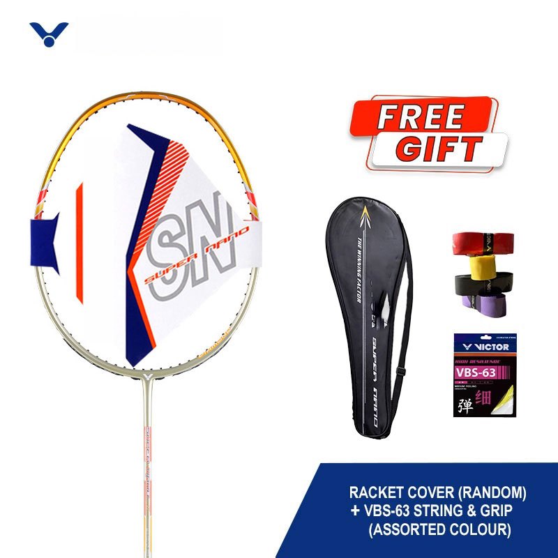 SUPER NANO 7 Badminton Racket SN7 Single Racket Classic Super ...