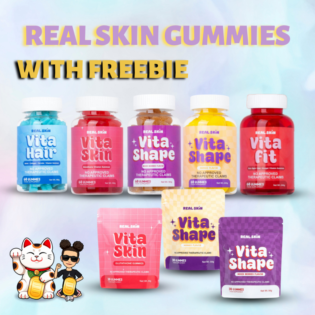 Real Skin Vita Shape , Skin , Hair & Fit Gummies ( ON HAND ) | Shopee ...