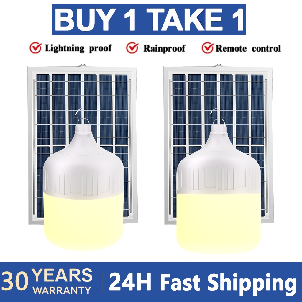 Solar light bulb light Solar light outdoor waterproof ip67 tri color ...