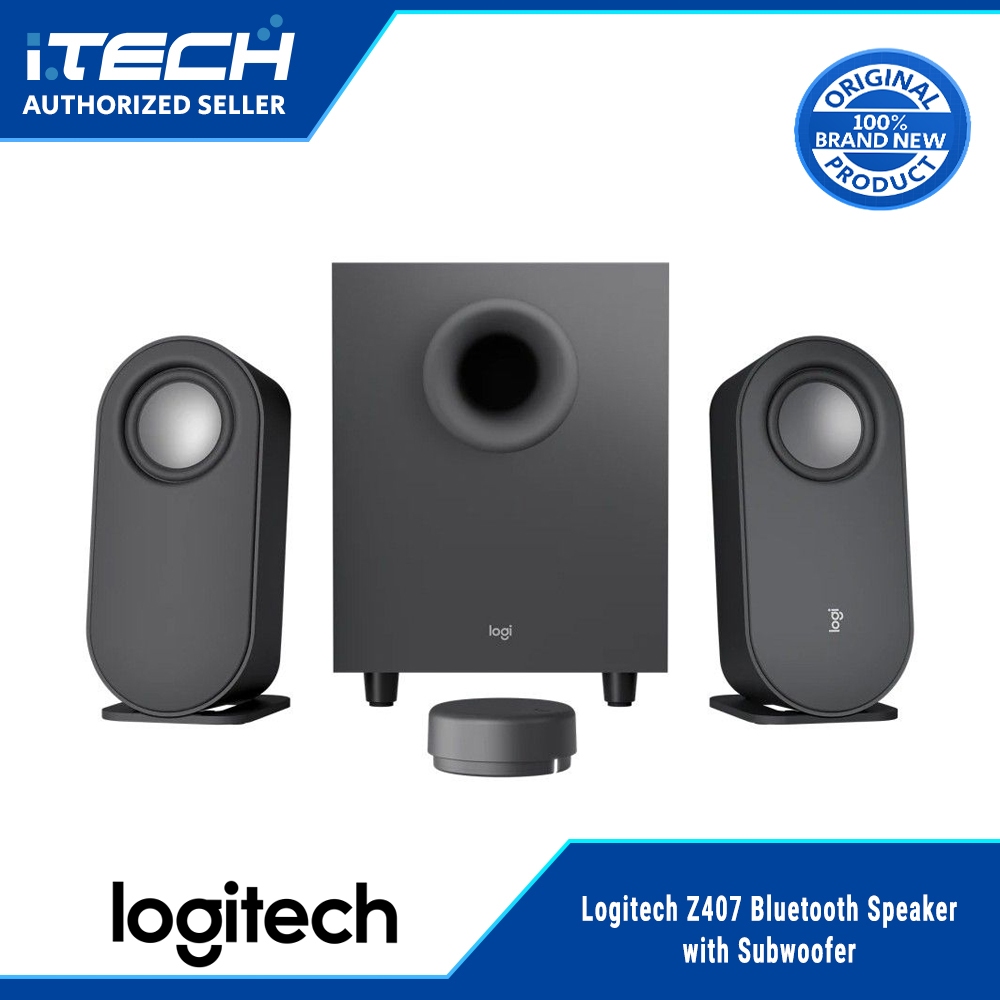 Logitech Z407 Bluetooth Speaker with Subwoofer | Shopee Philippines