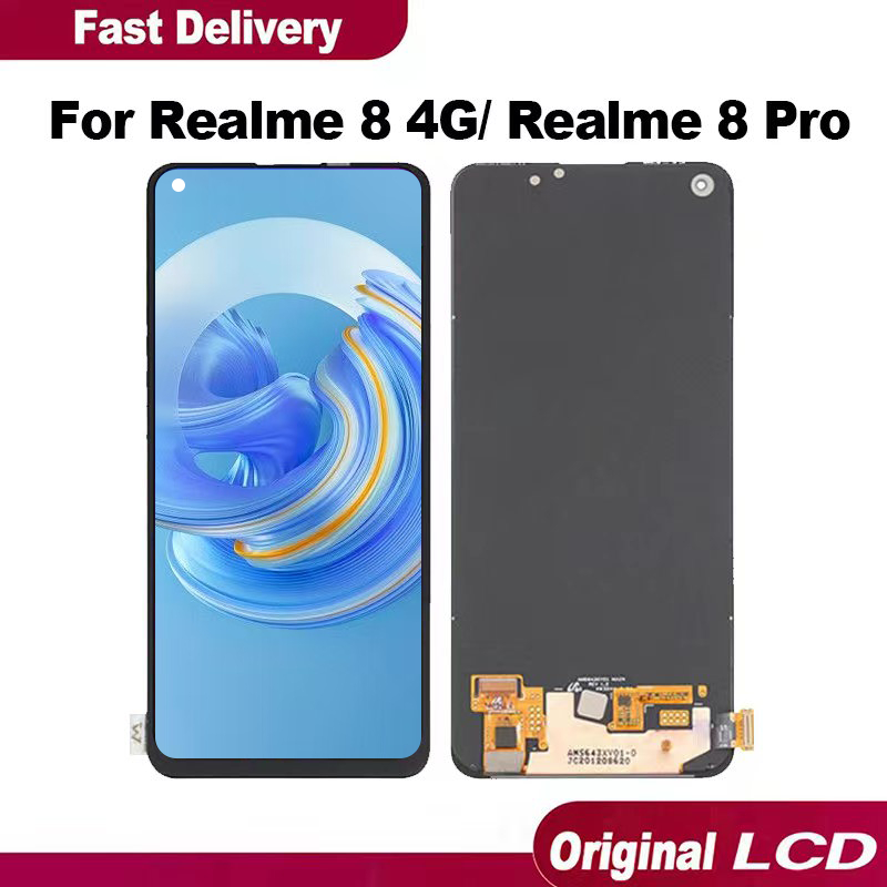 Realme 8 4G/ 8 Pro LCD Touch Screen RMX3085 RMX3081 | Shopee Philippines
