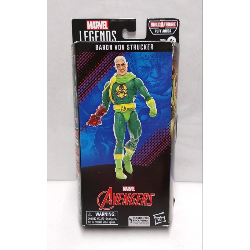 Marvel Legends Series: Baron Von Strucker Classic Comic Collectible 6 ...
