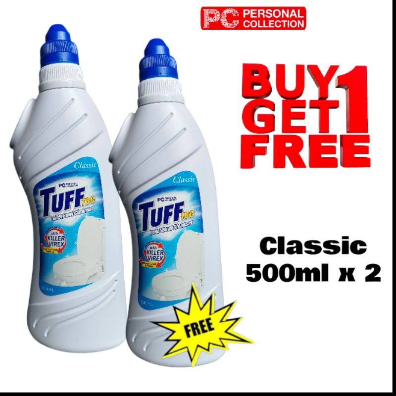 PC Tuff TBC Classic 500ml (TOILET BOWL CLEANER) BUY 1 GET 1 FREE ...
