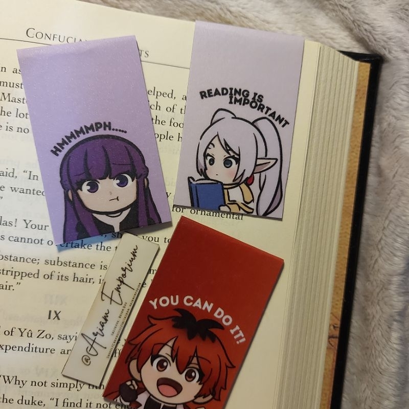 Anime - Frieren Fern Stark Magnetic Bookmarks - Ariam Emporium | Shopee ...