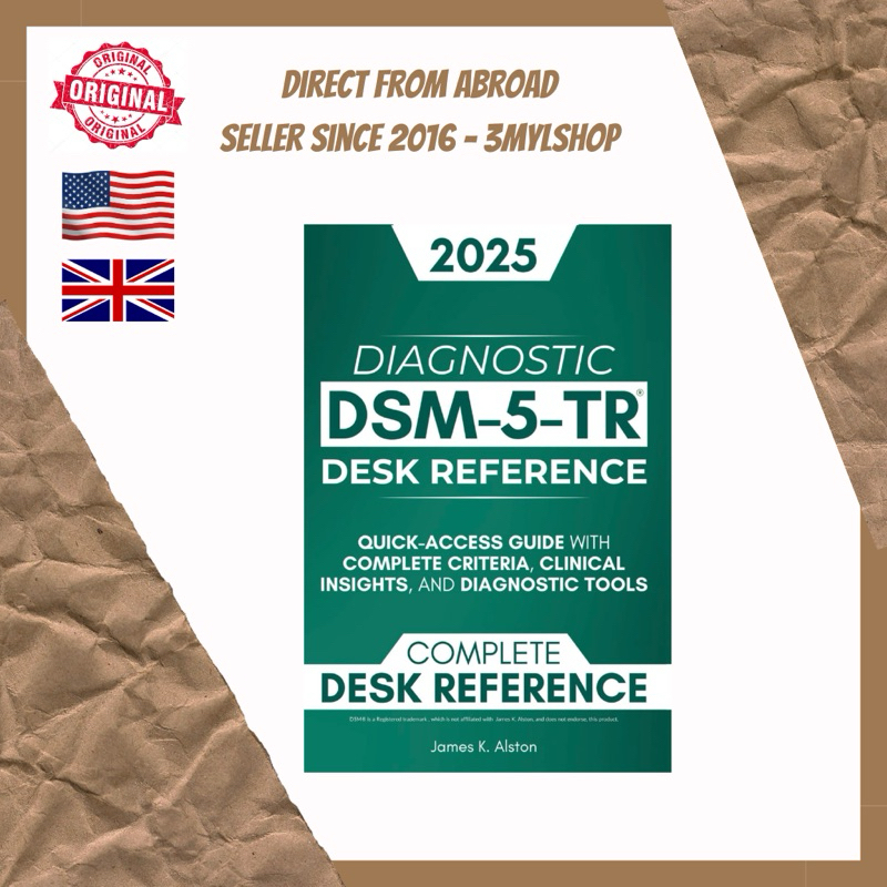 DSM-5-TR Desk Reference: A Quick-Access Guide with Complete Criteria ...