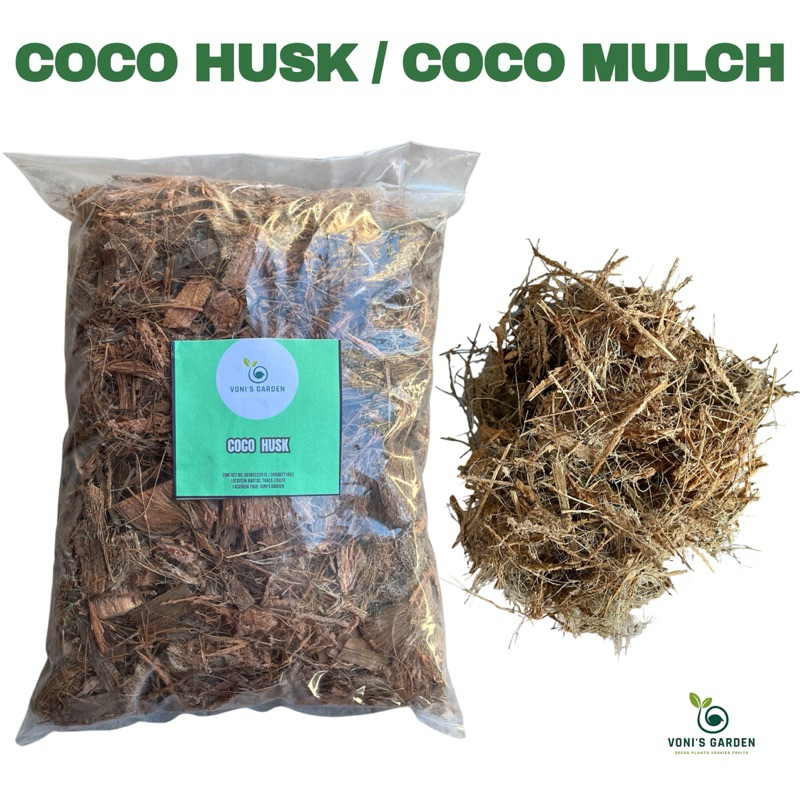 Shredded Coco Husk / Coco Mulch 250g | For Plant and Soil Needs ...