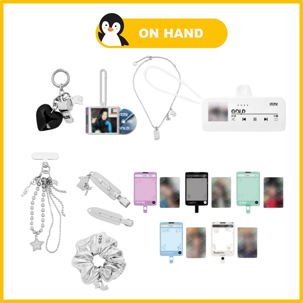 ITZY Gold Pop-up Store Official Merch MD with 30K 60K 90K krw benefit | Shopee Philippines