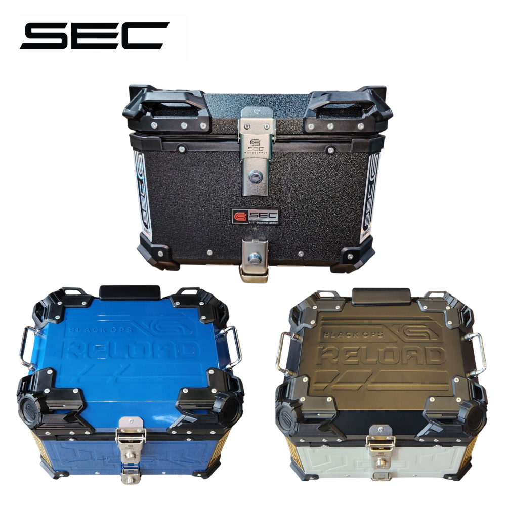 SEC Topbox 45 Liters Top Box for Motorcycle - RELOAD (DSEC-06126 ...