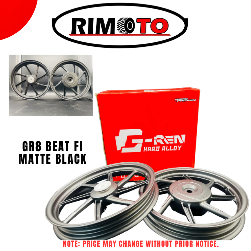 G- REN MAGS GR 8 HONDA BEAT FI MATTE BLACK | Shopee Philippines
