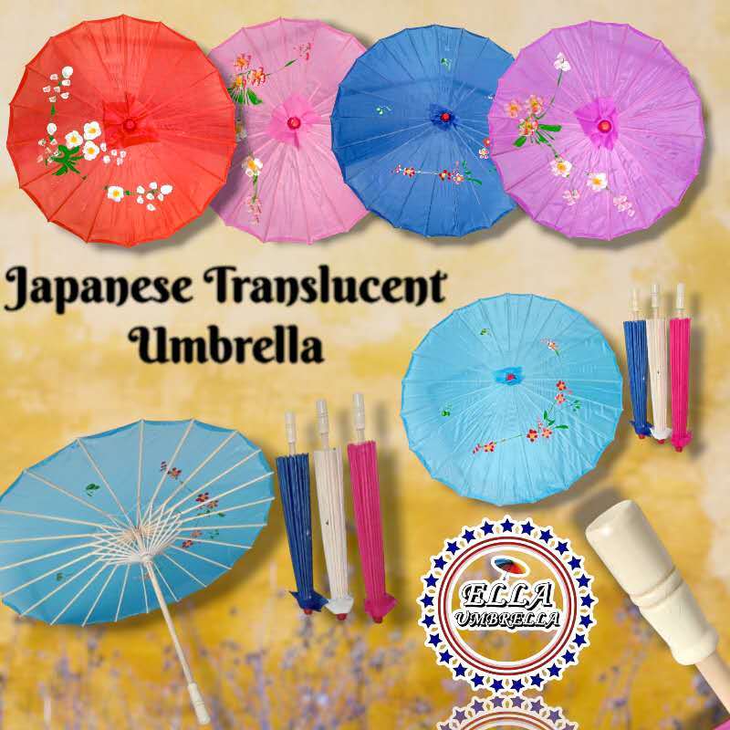 Oil paper Translucent wood material Japanese silk Umbrella High Quality ...