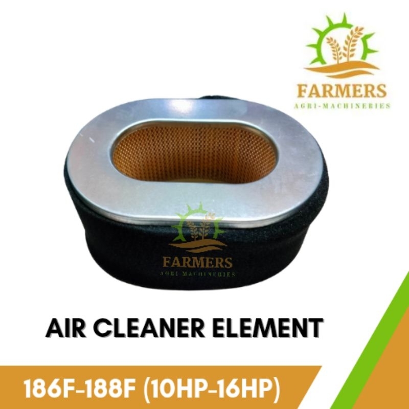 Air Cleaner Element 186F 186FA 188F Aircooled Diesel Engine 10HP 12HP ...