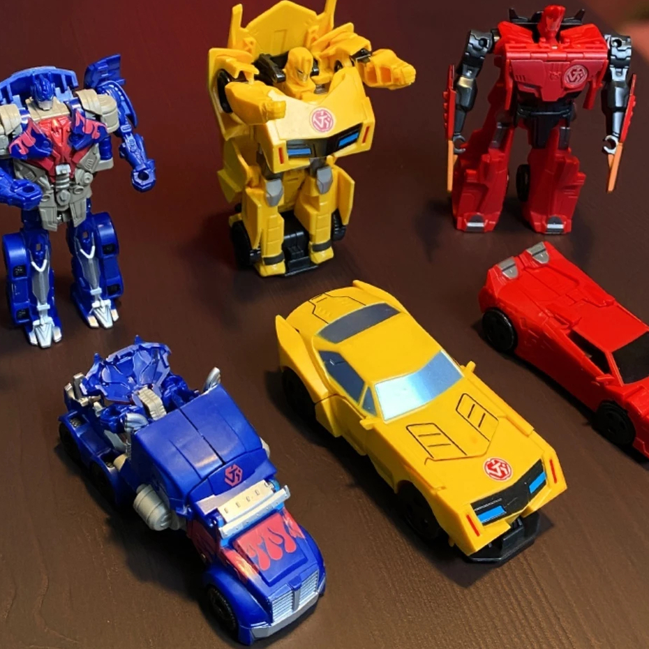 【2-IN-1 TRANSFORMER】Crash & Change Car Toy - Bump to Auto Transform ...