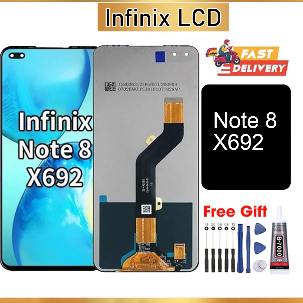 UMI For infinix Note 8 X692 LCD DIsplay Touch Screen Digitizer Assembly ...