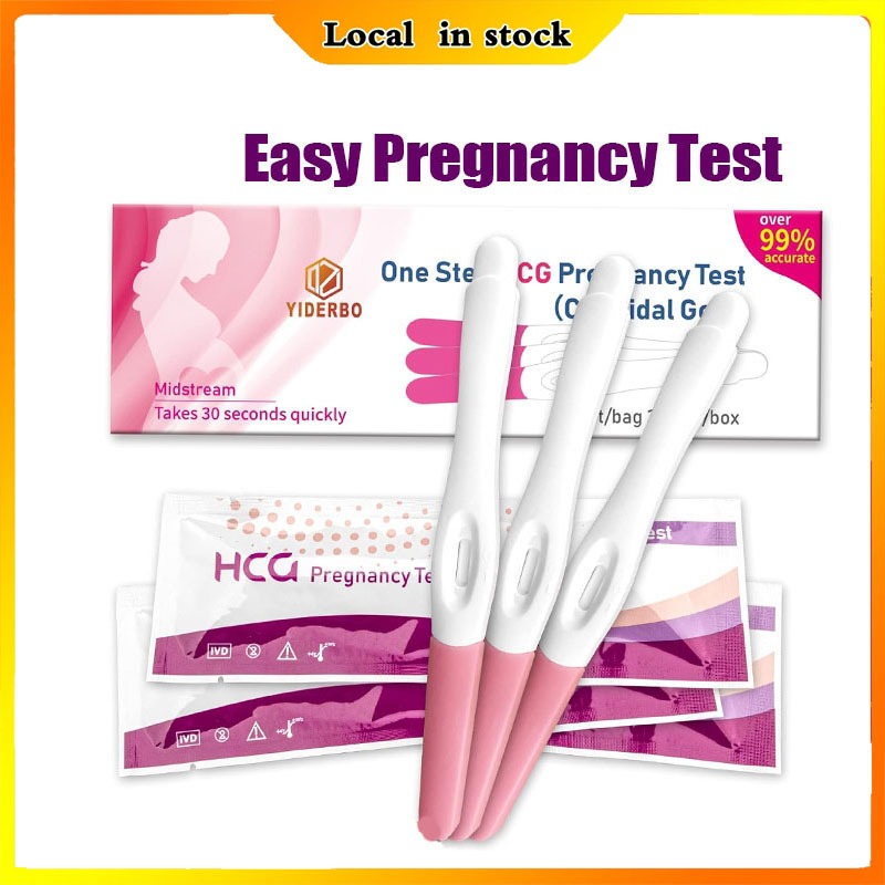 10Pcs Easy Pregnancy Test One Step Pregnancy Test Kit 99.99% Accuracy ...