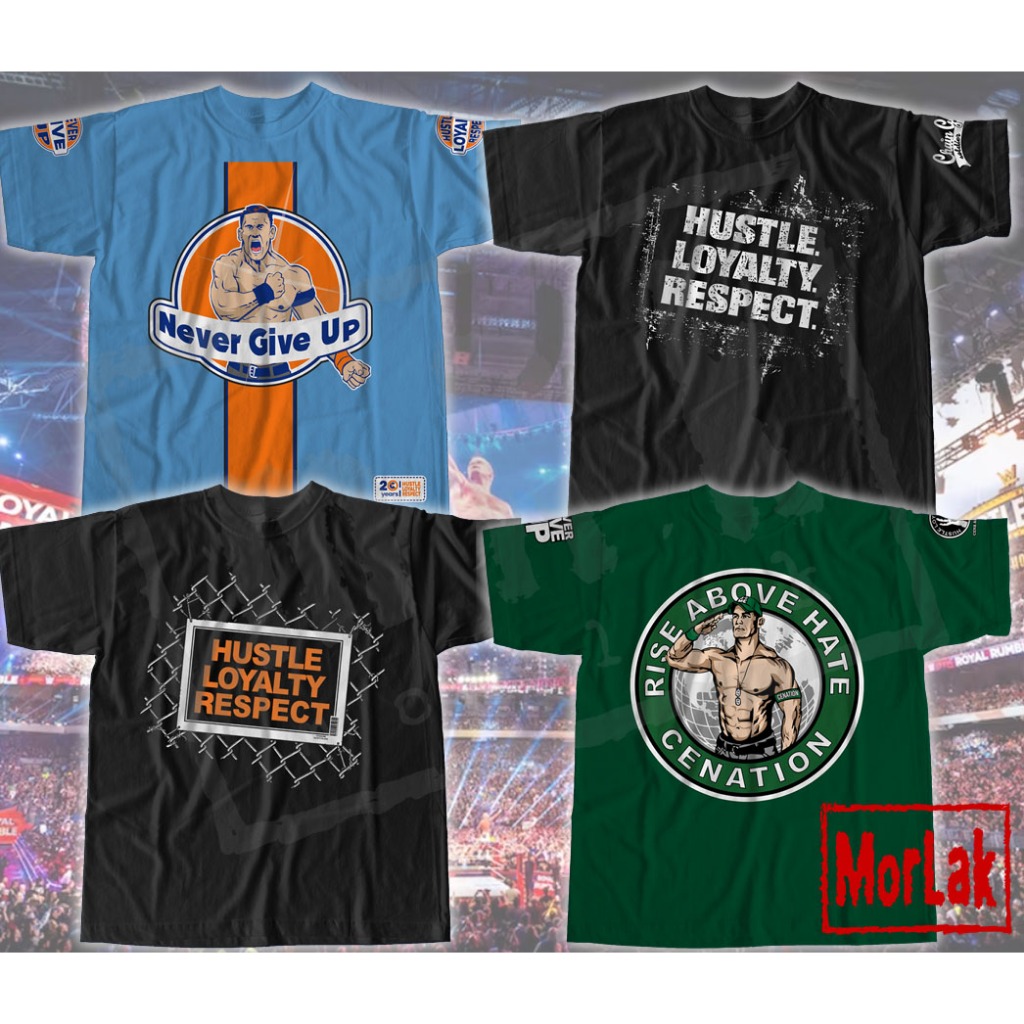 WWE Superstar John Cena Collection 001 Graphic Unisex Shirt | Shopee ...