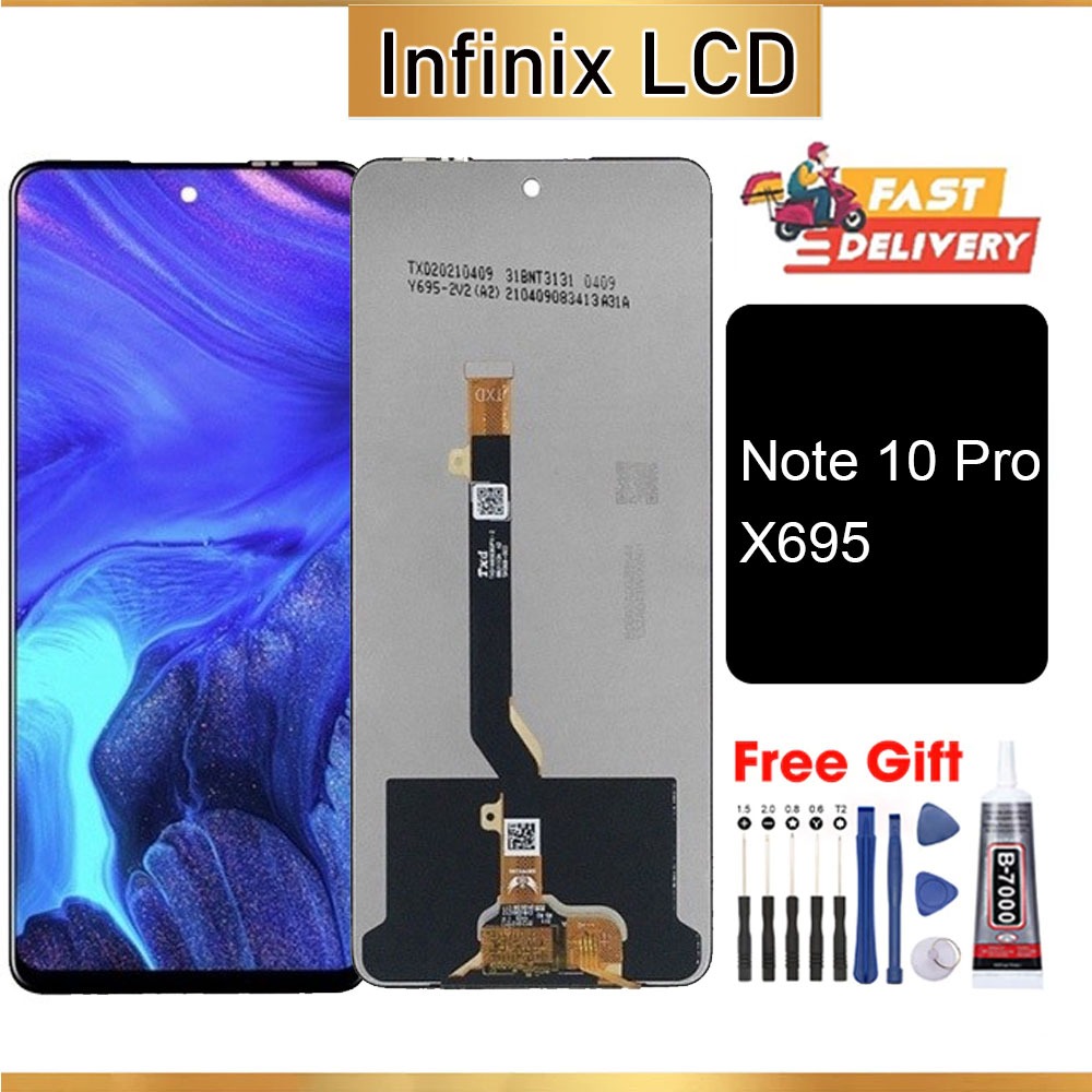 UMI For infinix Note 10 Pro X695 LCD DIsplay Touch Screen Digitizer ...
