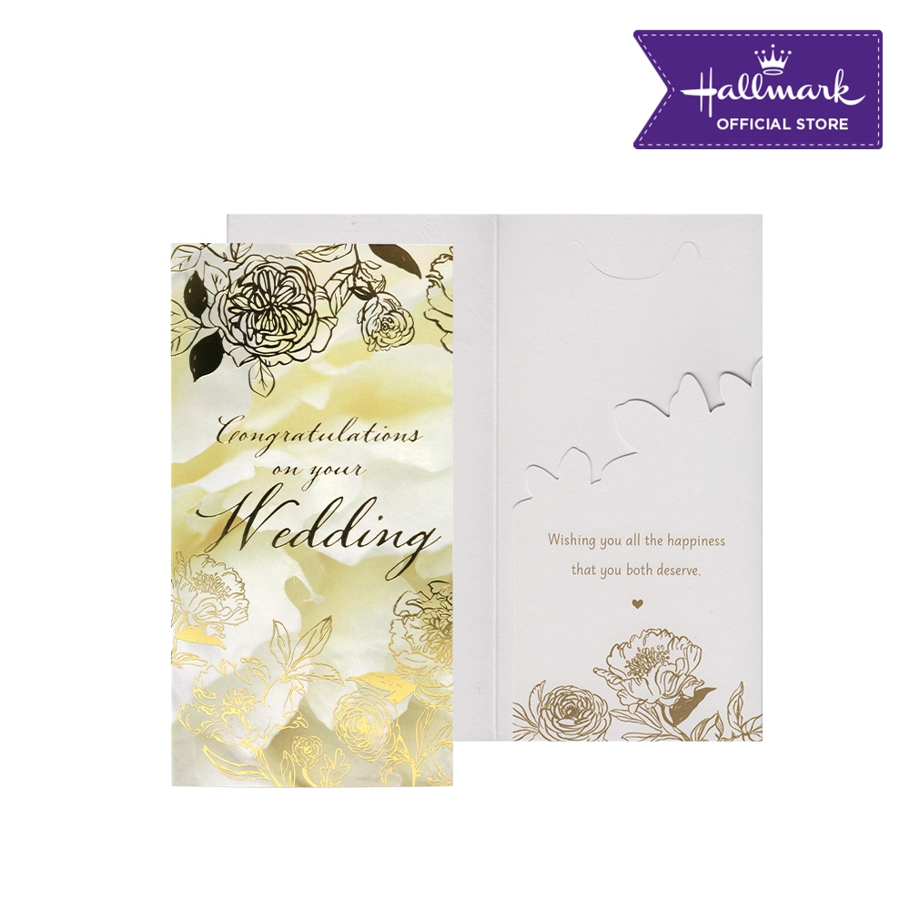 Hallmark Money Enclosure (Congratulation On Your Wedding) with Envelope ...