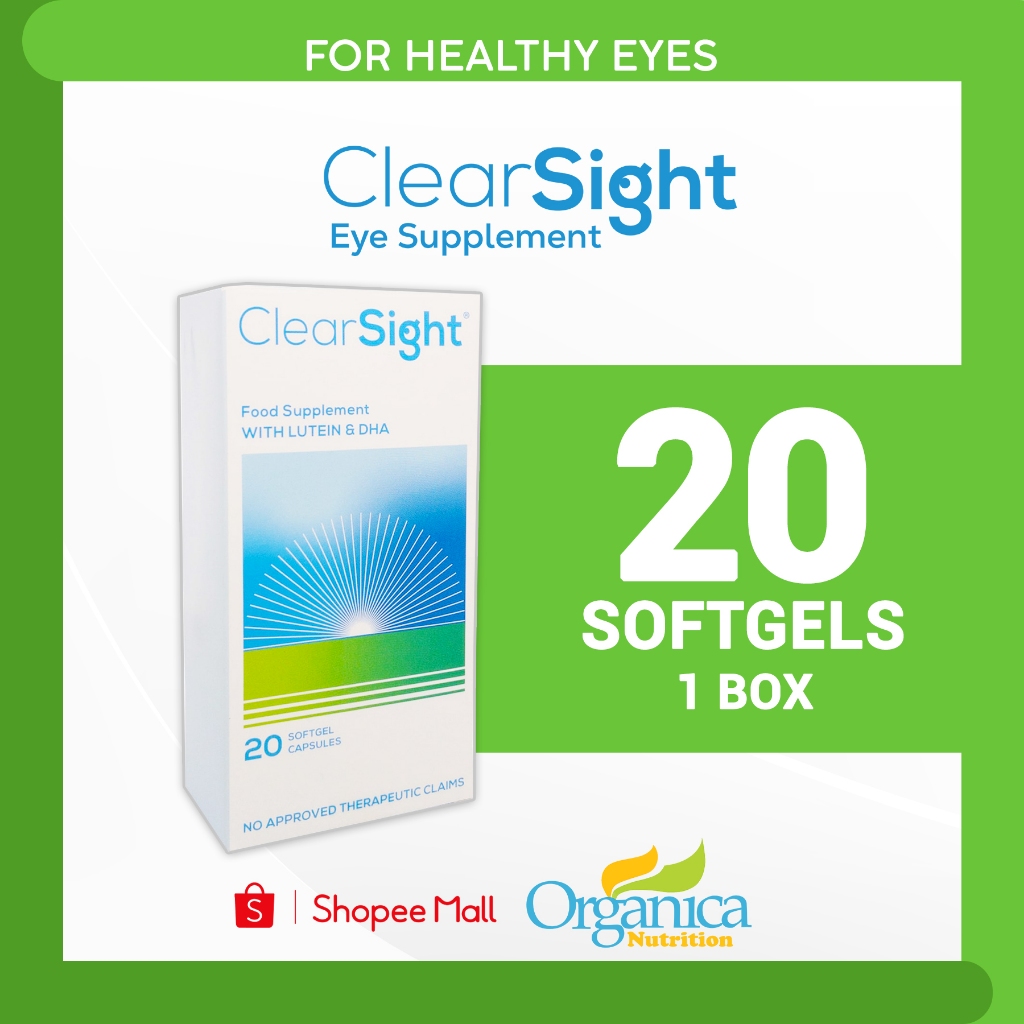 [ For Clear Eyesight ] ClearSight Eye Supplement (1 Box) | Shopee ...