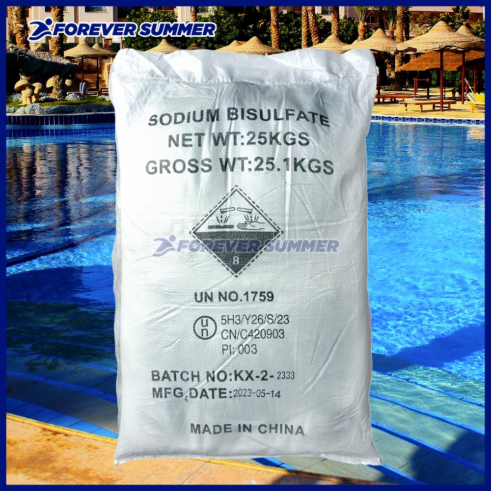 FS Sodium Bisulfate for Swimming Pool pH Reducer Dry Acid 25kg per bag | Shopee Philippines