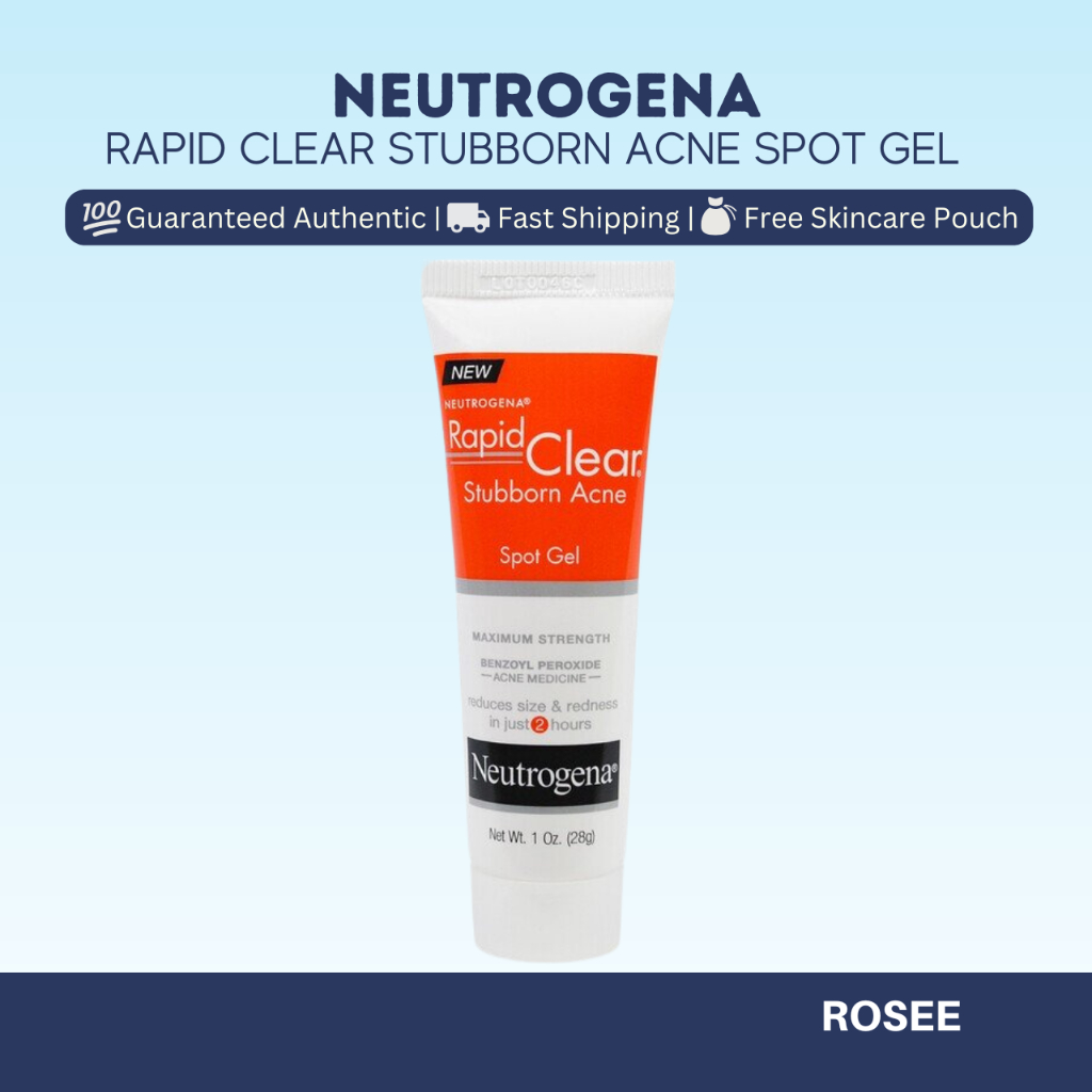 Neutrogena Rapid Clear Stubborn Acne Spot Gel 28g | Shopee Philippines