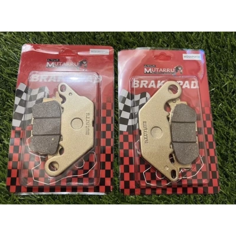 MUTARRU BRAKE PAD FOR NMAX 155/MIO/SNIPER 135/Xrm125/trinity | Shopee ...