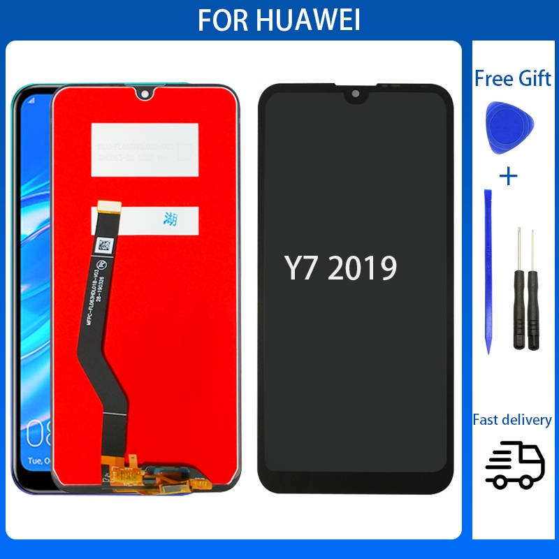 6.26" For HUAWEI Y7 2019 LCD DUB-LX1 DUB-LX3 Display Touch Screen ...