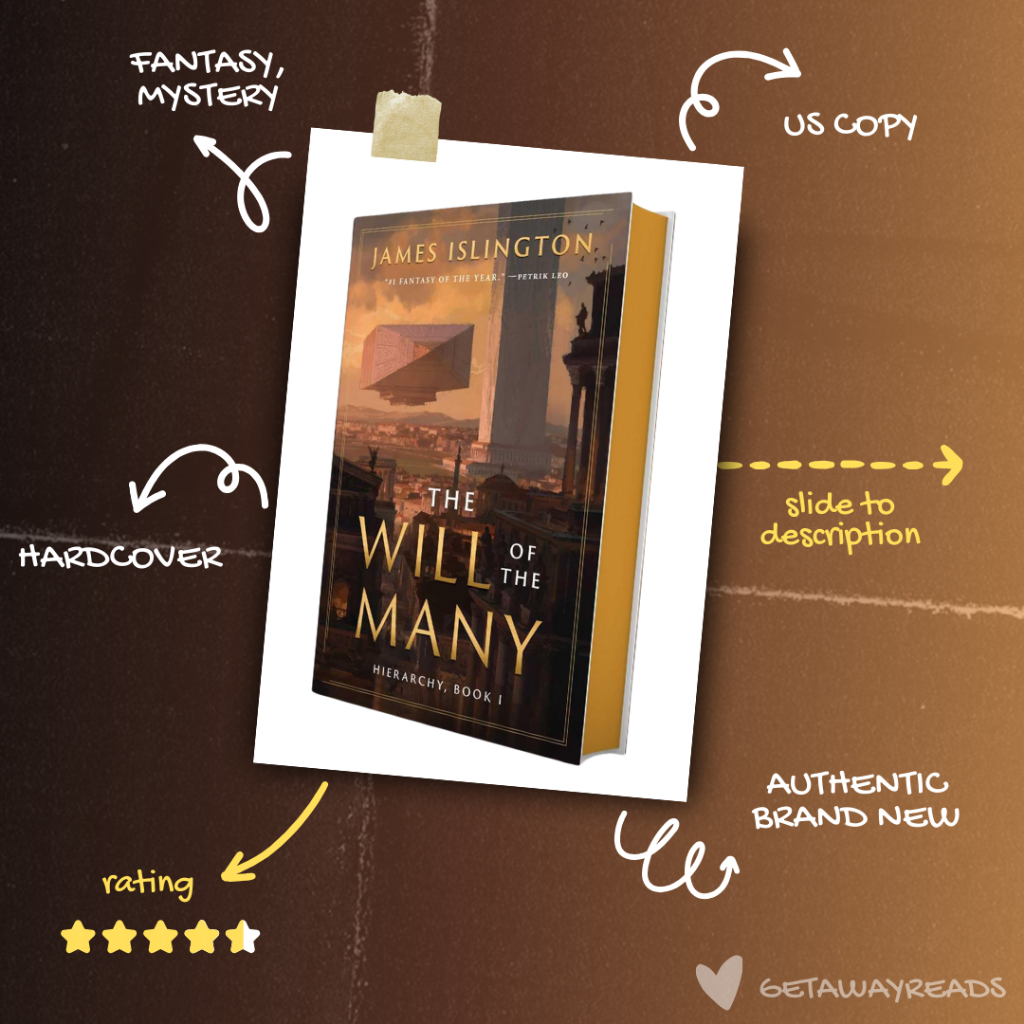 The Will of the Many: Deluxe Edition (Hierarchy, 1) by James Islington ...