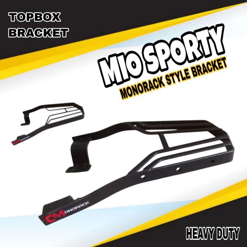 Mio Sporty monorack bracket for topbox | Shopee Philippines