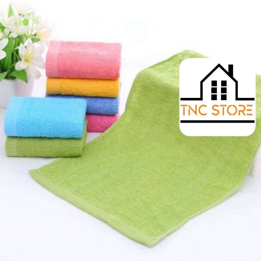 TNC 12 in 1 Set Cotton Towel Bimpo (Colored Towel) (Face Towel, Hand ...
