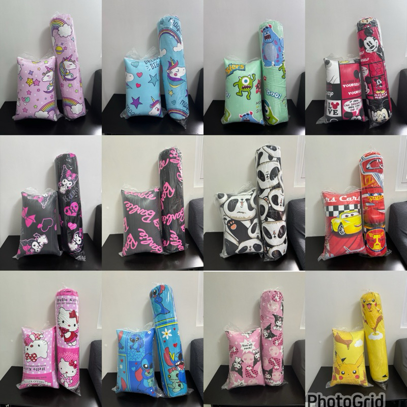 3in1 Character pillow Original FOAM (2pcs pillow | 1 hotdog pillow ...
