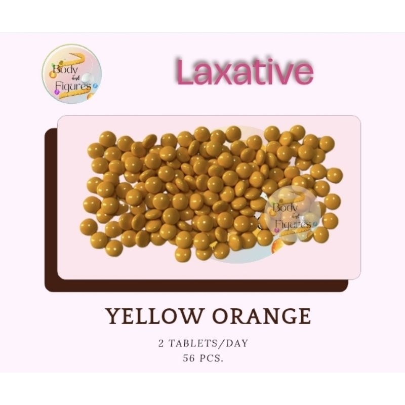Yellow coated Laxative 28 days | Shopee Philippines